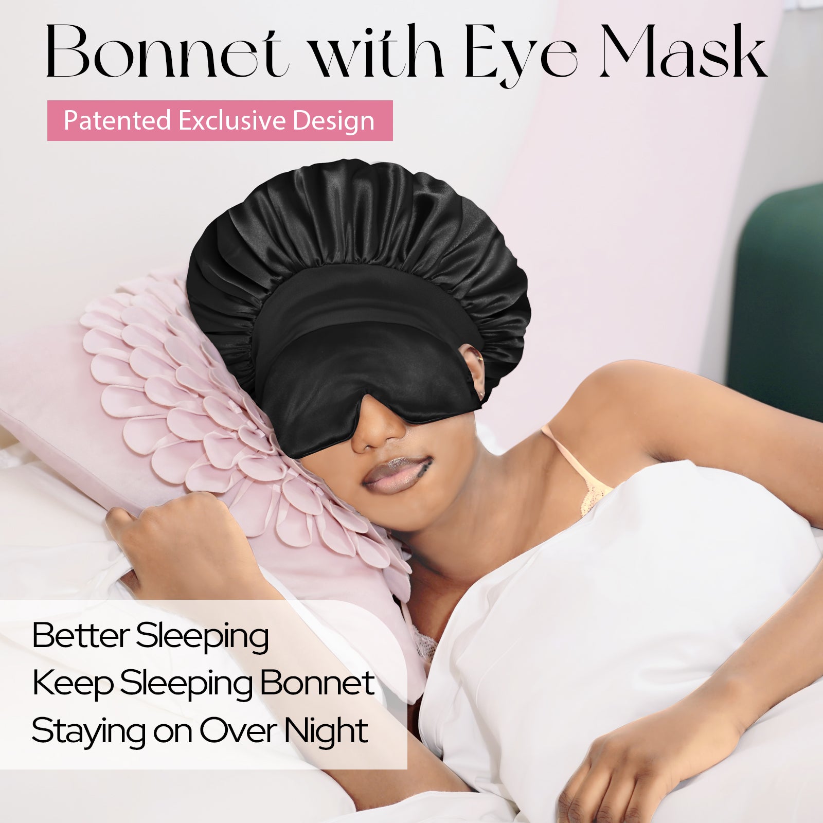 Nighttime Hair Care: Wear a Satin Bonnet to Bed – BONNET QUEEN